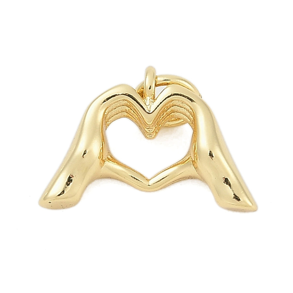 Heart Hands Charm – The Charm Shop